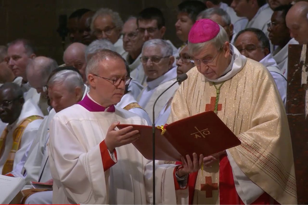 Visite de Monseigneur Hlib à Strasbourg, participation à l’installation ...
