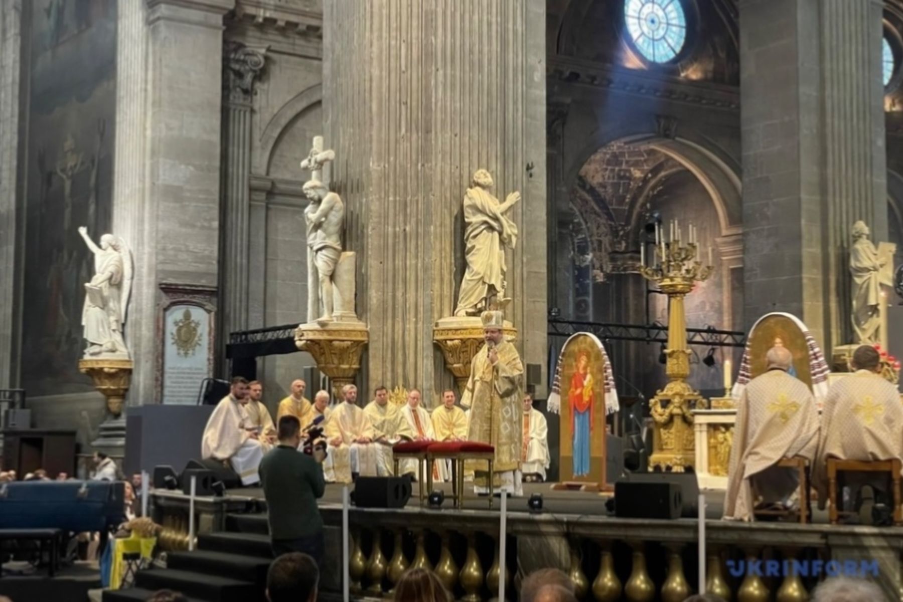 Le Primat de l'Église greco-catholique ukrainienne à Paris : « Le ...